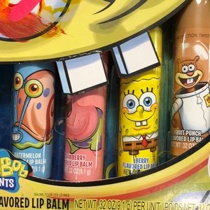 SpongeBob Squarepants | Makeup | Spongebob Mega Lip Balm Set | Poshmark